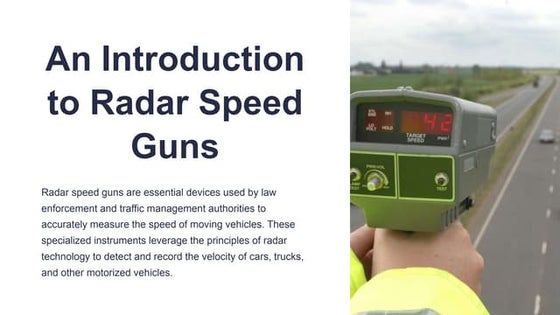 The Game- Changer: How Radar Guns Elevate Training to New Heights | PPT