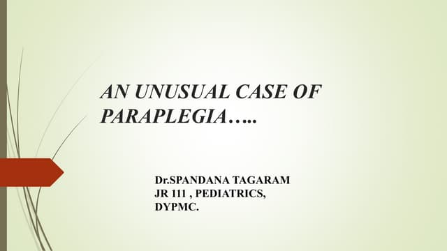 Peripheral Vascular Disease Case Presentation | PPTX