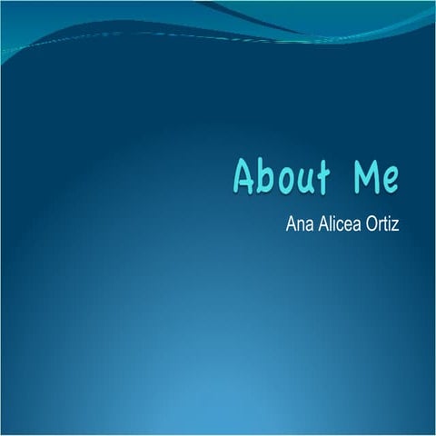 Slideshare About Me | PPT | Soap Opera | Genres