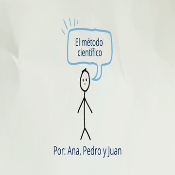El método científico - Presentación, por ... | PDF