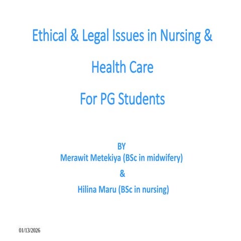 nursing practice act of American nursing association | PPTX