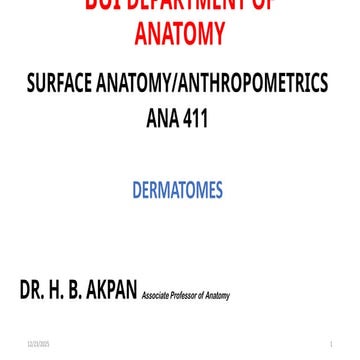 Dermatome Of Lowerlimb Pptx