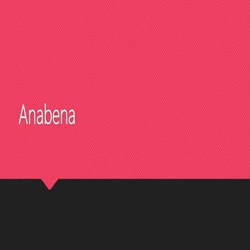 Anabaena | PPTX