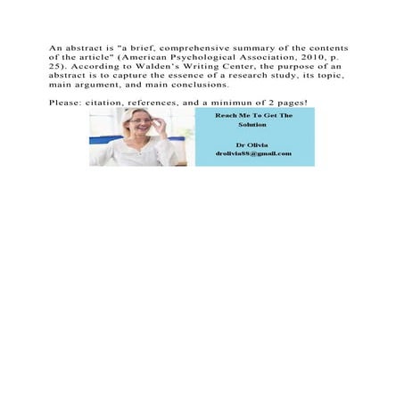 An abstract is a brief, comprehensive summary of the contents of th.docx