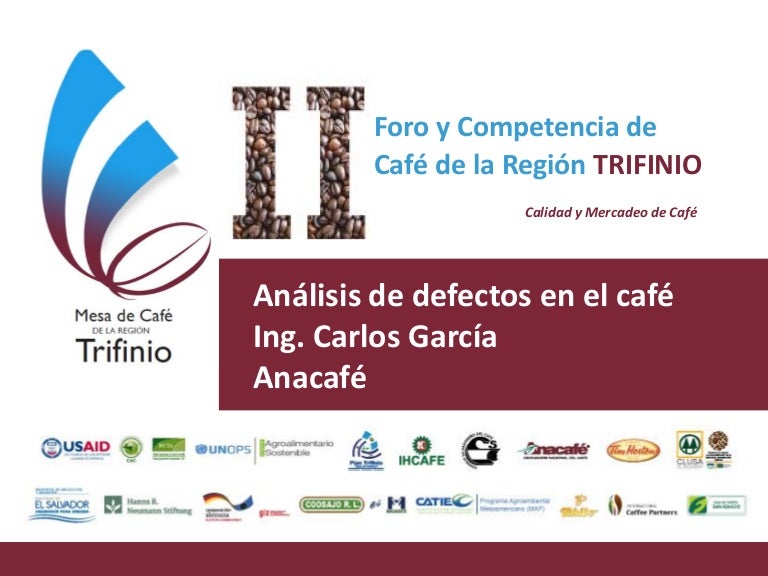 Análisis de defectos en el café