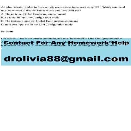 An administrator wishes to force remote access users to connect usin.pdf