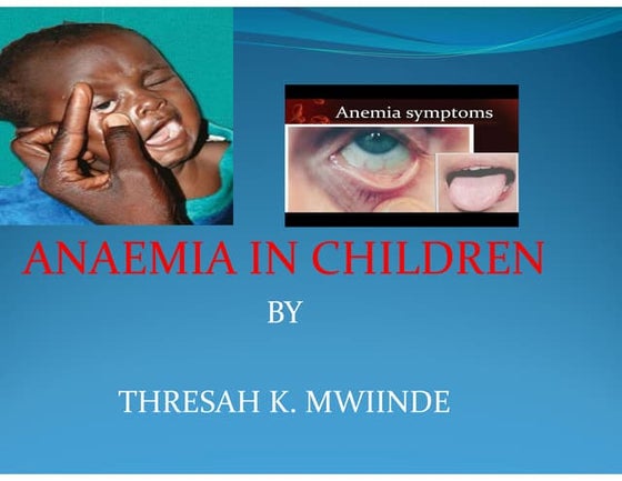 Anaemia- Classification, types, causes, pathophysiology, etiology ...