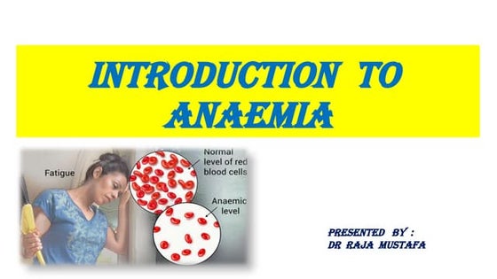Anaemia- Classification, types, causes, pathophysiology, etiology | PPT