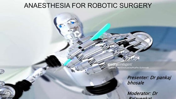 Robotic Surgery PPT | PPT