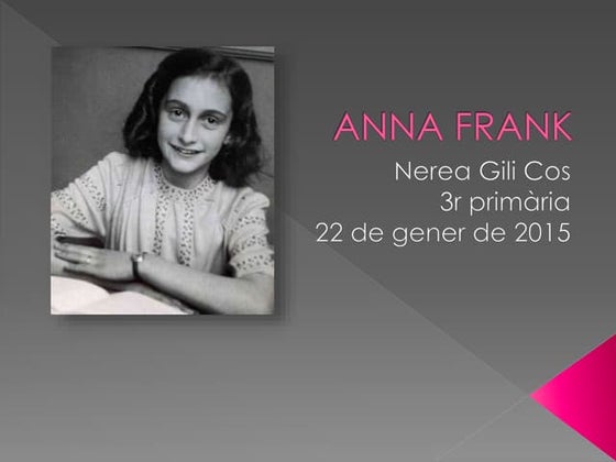 El diari de ana frank | DOCX