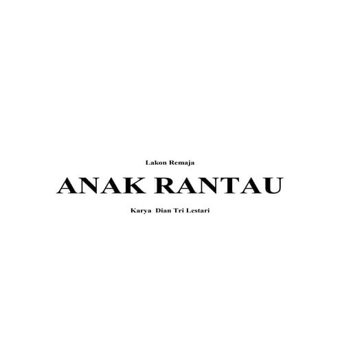 Anak rantau | DOC
