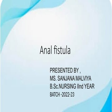 anal fistula .pptx (1).pptx. what is anal fistula underlying the ...