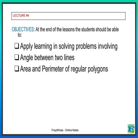 Analytic Geometry Lecture Analytic Geometry Lecture 4 Ppt