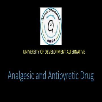 Anti Pyretic Drugs | PPTX