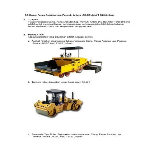 Analisa ac wc-asb-t-6-cm | PDF