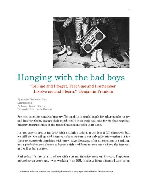 Final essay | DOC