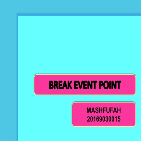 Analisa_Break_Event_Point_BEP.ppt