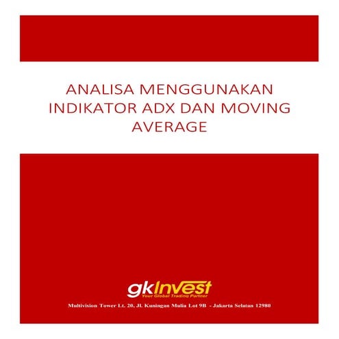 Analisa menggunakan indikator adx dan moving average | PDF