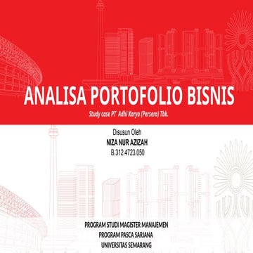 ANALISA PORTOFOLIO BISNIS-Tugas USM pptx | PPTX