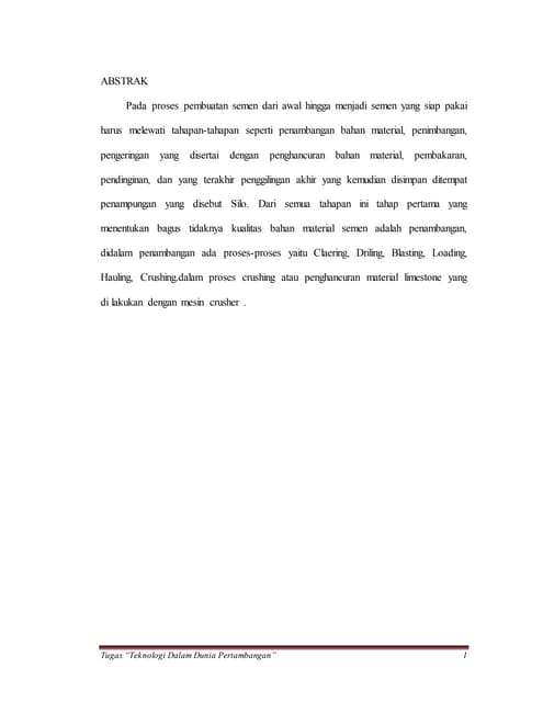 laporan modul 1- kominusi - grinding | PDF