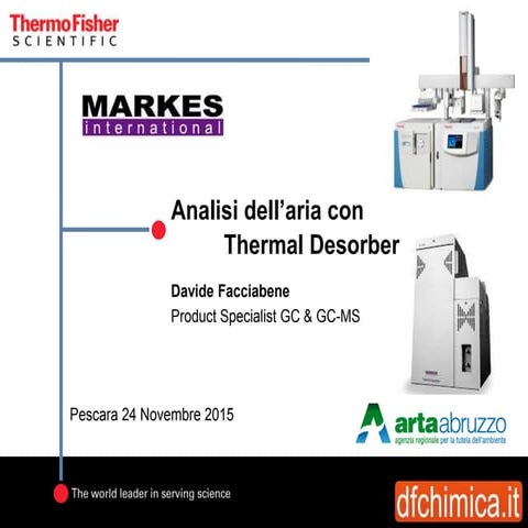 Analisi dell'aria con Thermal Desorber | PPSX
