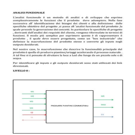Analisi funzionale | PDF