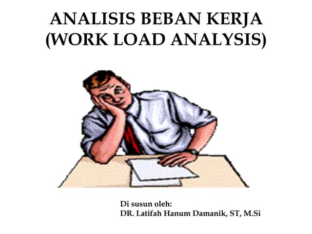 Analisa Beban Kerja Workload analysis | PDF