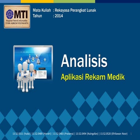 RPL : Analisis Aplikasi Rekam-medik-v1 | PPT