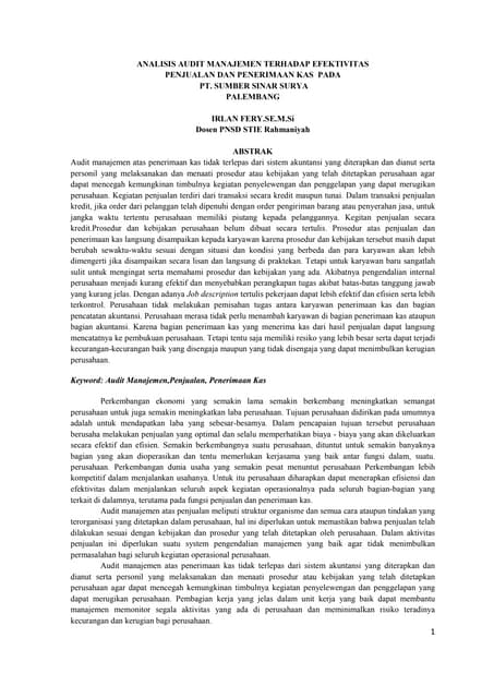 (Pert 1) bab 6 tujuan dan tanggung jawab audit | DOCX