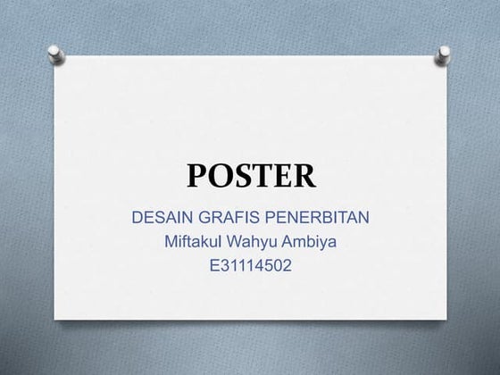 Analisis 5 poster | PPT