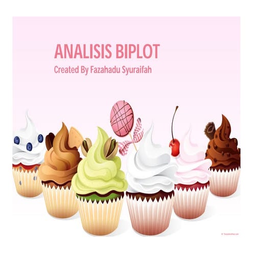 Analisis biplot | PDF