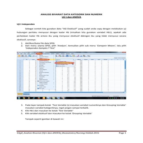 Analisis bivariat uji_t_dan_anova_data_kategorik_dan_numerik | PDF