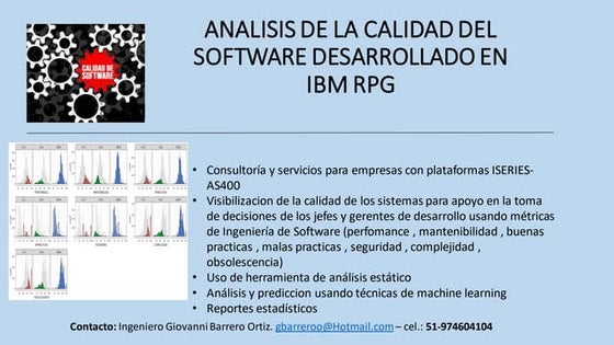 Analisis calidad software rpg 2 | PDF | Technology & Computing