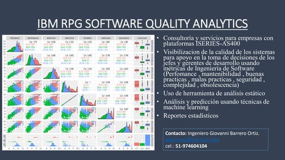 Analisis calidad software rpg 2 | PDF | Technology & Computing