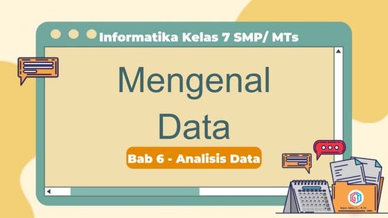 MATERI DATA KLS 7 DATA DAN ANALISIS DATA | PPTX