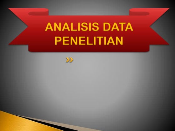 Teknik analisis data kuantitatif dan kualitatif | PDF