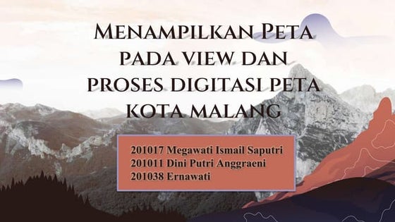 Tutorial penyusunan layer peta & pembuatan layout di arcgis | PDF