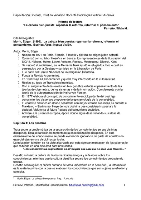 Edgar morin | PDF
