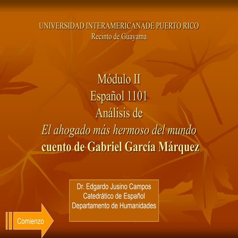 Analisis de el_ahogado_mas_hermoso_del_mundo_cuento_de_gabriel_garcia ...