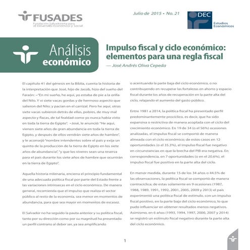 Análisis Económico: Impulso fiscal y ciclo económico: elementos para ...