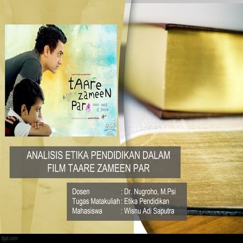 Analisis film taare zamen par | PPT