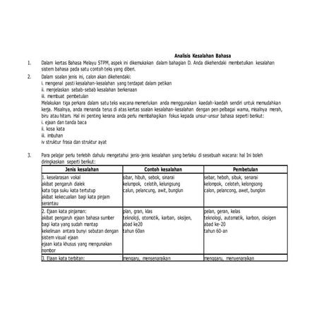 Analisis Kesalahan Bahasa Ppt