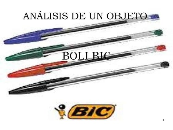 Boli bic presentación | PPT