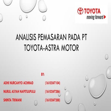 ANALISIS PEMASARAN PADA PT TOYOTA-ASTRA MOTOR.pptx