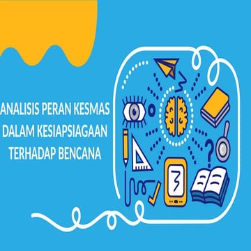 ANALISIS PERAN KESMAS DALAM KESIAPSIAGAAN TERHADAP BENCANA.pptx