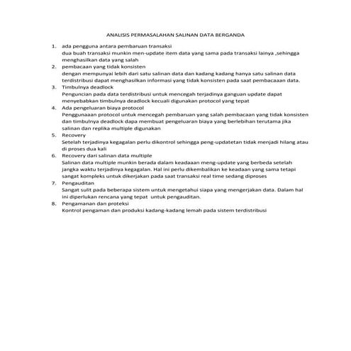 Pertemuan 13 LINGKUNGAN DATABASES | PDF