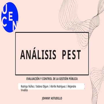 Analisis pest administración y gestión 2025 | PPTX