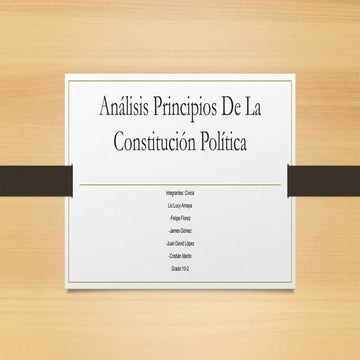 principios fundamentales | PPTX