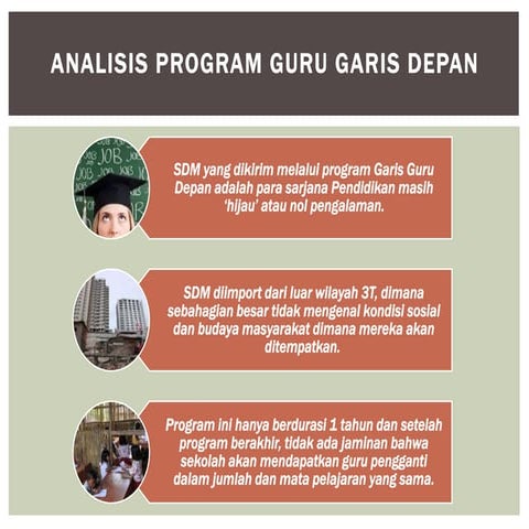 Analisis program guru garis depan | PPTX
