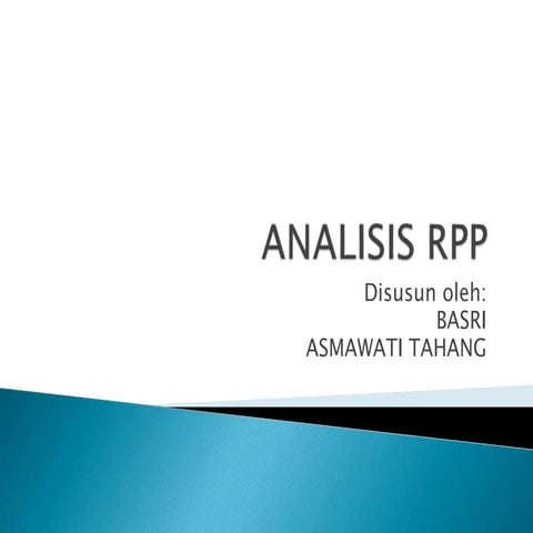 ANALISIS RPP pendidikan yang baik ung.pptx